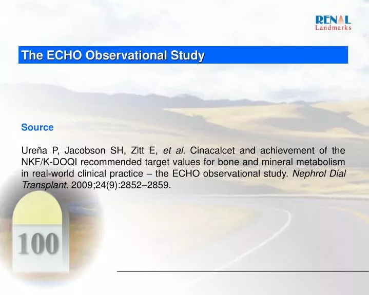 PPT - The ECHO Observational Study PowerPoint Presentation, free ...