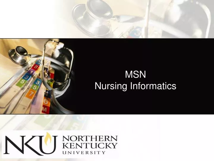 PPT - MSN Nursing Informatics PowerPoint Presentation, free download ...