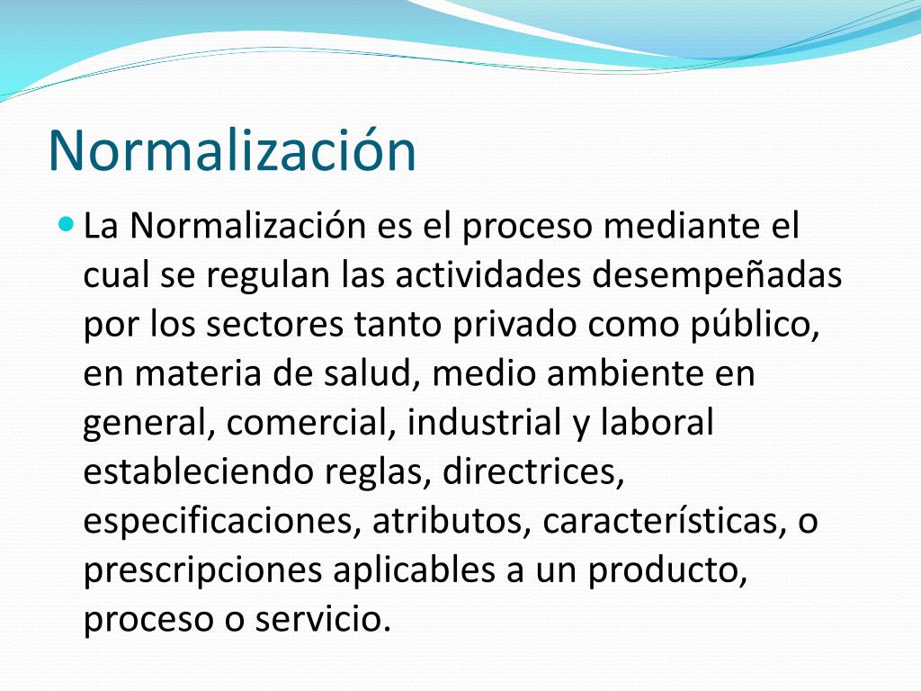 PPT - Normalización PowerPoint Presentation, free download - ID:6759508 PPT - Normalización PowerPoint Presentation, free download - ID:6759508