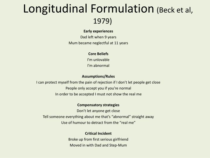 PPT - Assessment and Formulation Case Presentation PowerPoint ...