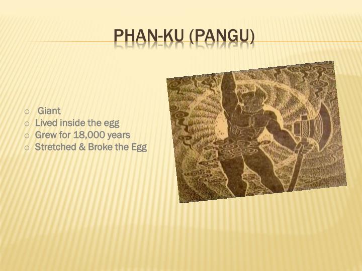 PPT - Chinese Creation Myth PowerPoint Presentation - ID:6760095