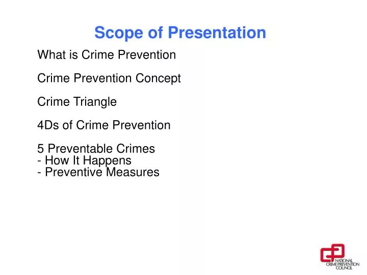 PPT - Scope of Presentation PowerPoint Presentation, free download - ID ...