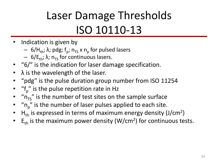 PPT - ISO 10110 Optical Drawing Standards PowerPoint Presentation - ID ...