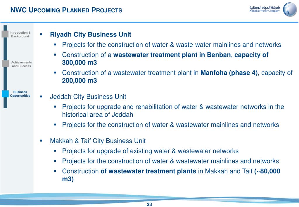 PPT - Opportunities in Saudi Arabian Water & Wastewater Sector ...