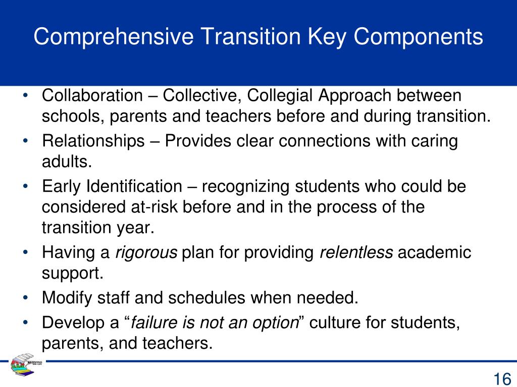 PPT - Designing Transition Programs That Work PowerPoint Presentation ...