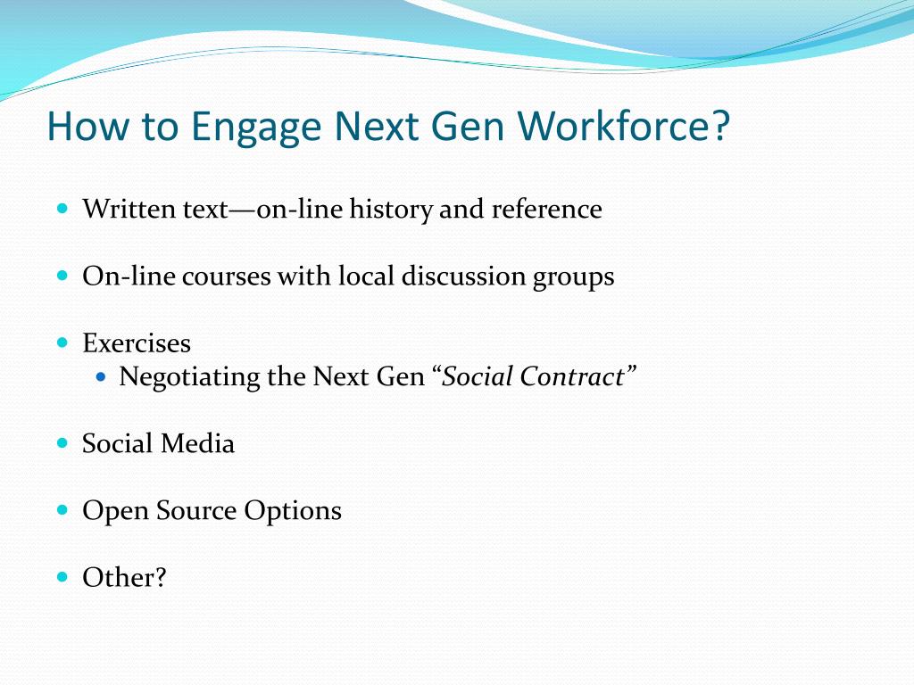 PPT - Realizing the American Dream: Next Gen Jobs, Careers, Challenges ...