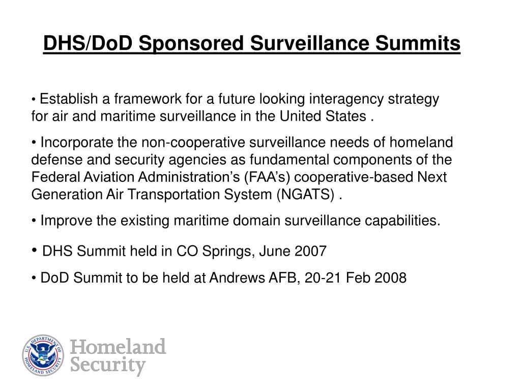 PPT - Air Security of North America DoD-DHS Capability Development ...