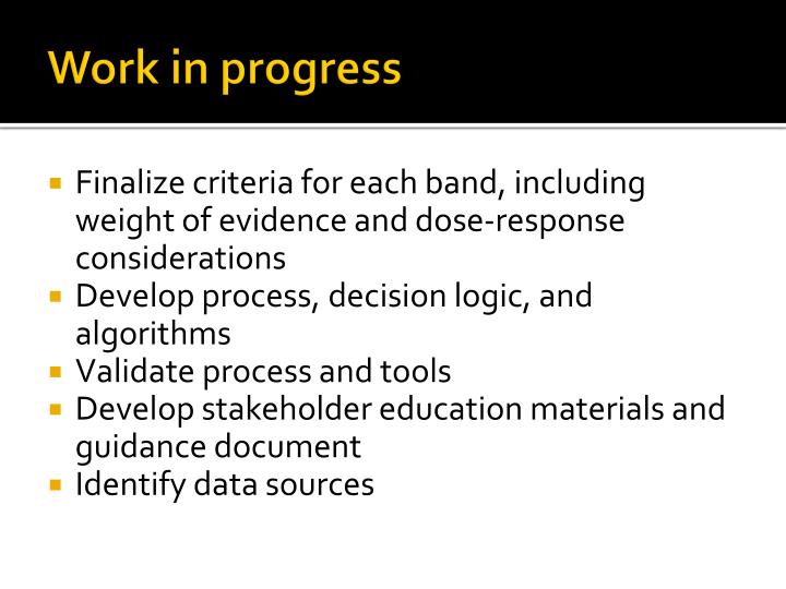PPT - Occupational Exposure Banding and Exposure Risk Management ...