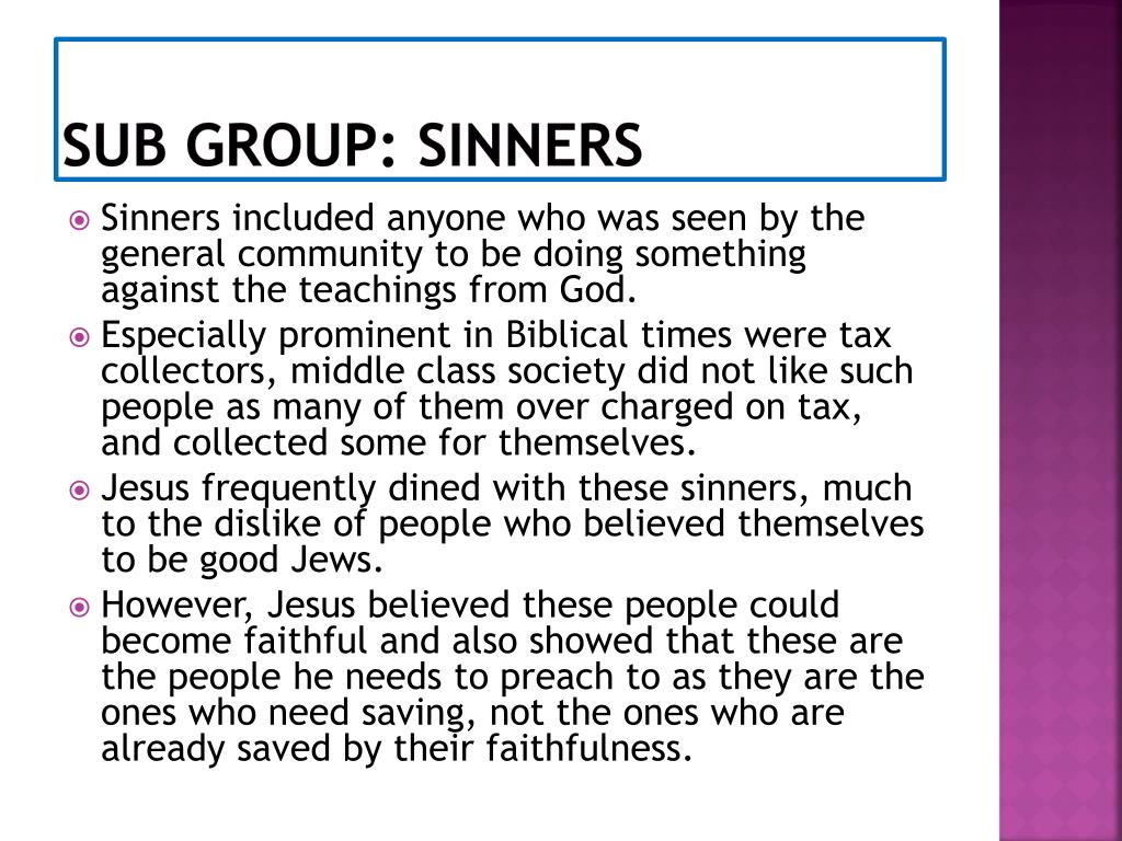 PPT - The Marginalised In the Gospel of Luke. PowerPoint Presentation ...