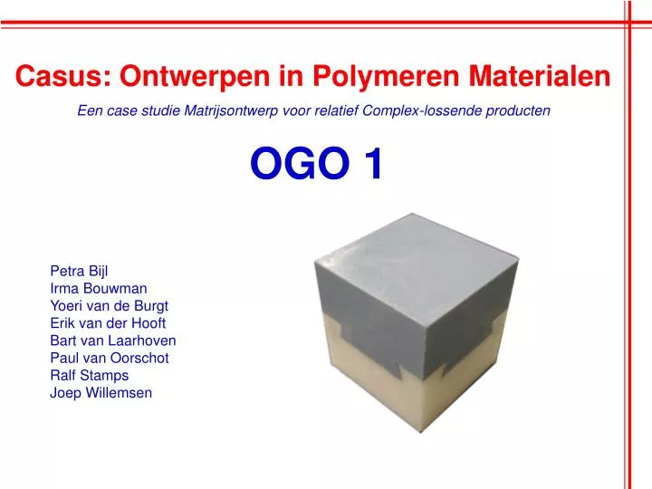 PPT - OGO 1 PowerPoint Presentation, free download - ID:6761939