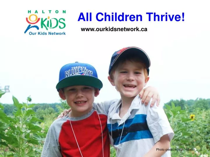 PPT - All Children Thrive! PowerPoint Presentation, free download - ID ...