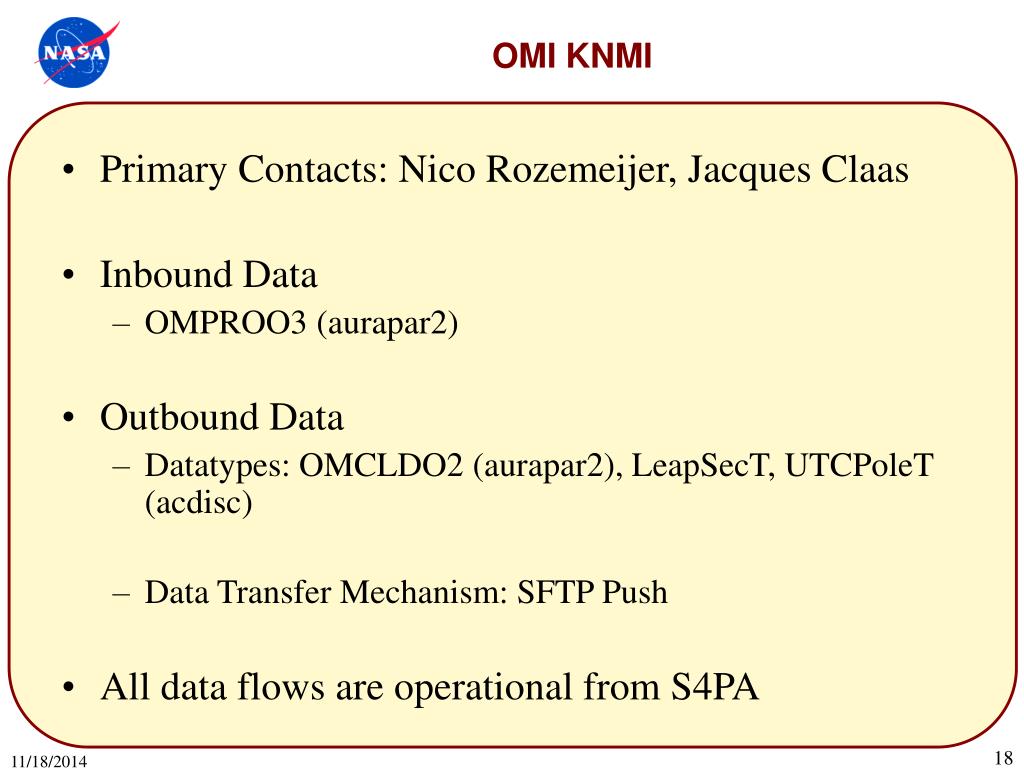 PPT - GES DISC Evolution Transition Readiness Review OMI S4PA Bruce ...