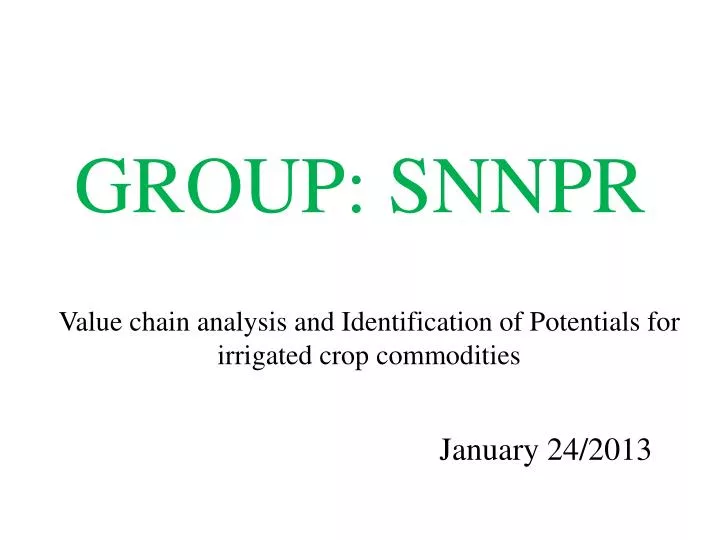 PPT - GROUP: SNNPR PowerPoint Presentation, free download - ID:6762970