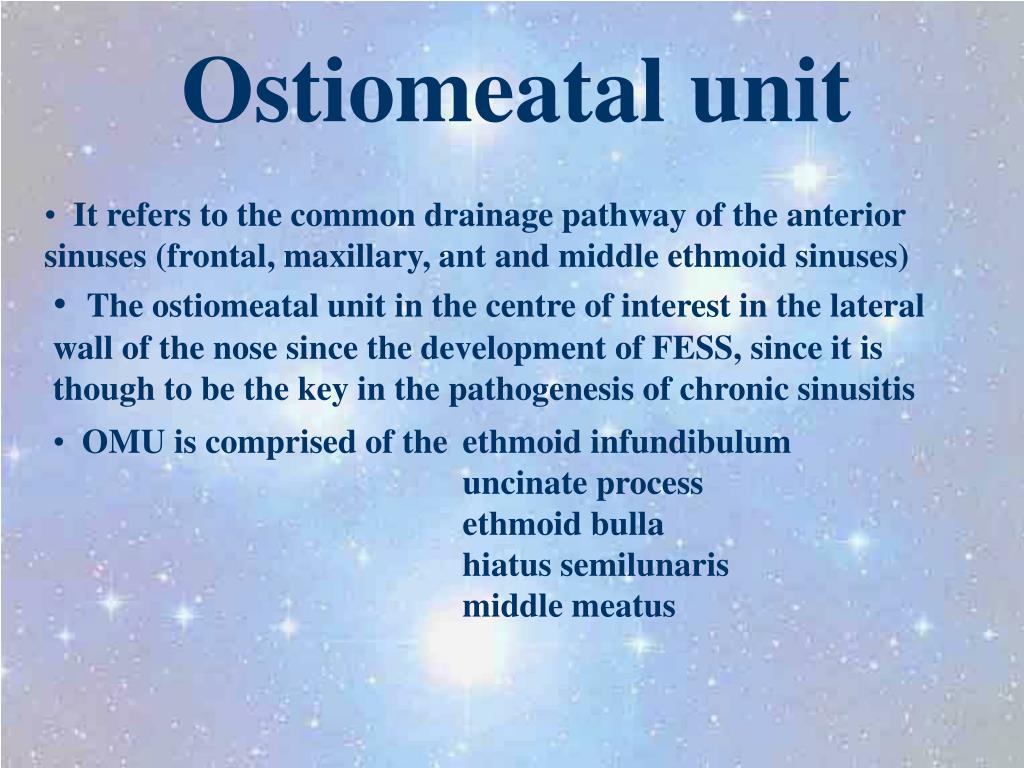 PPT - OMU FESS AND WHAT THE RADIOLOGIST NEED TO KNOW F. Malan ...