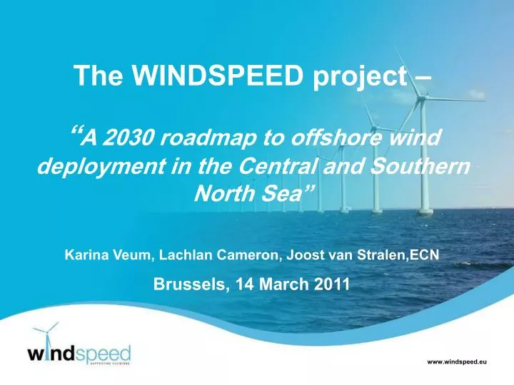 PPT - The WINDSPEED project – PowerPoint Presentation, free download ...