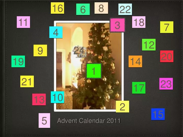 PPT - Advent Calendar 2011 PowerPoint Presentation, free download - ID ...