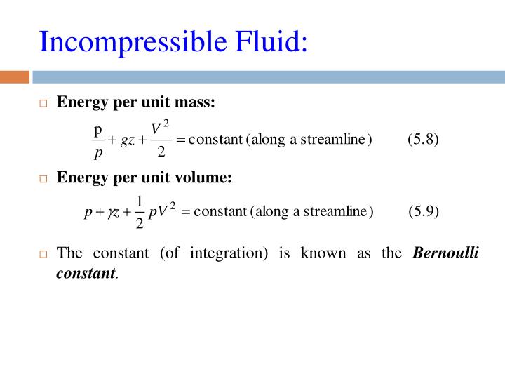 PPT - Energy Consideration in Steady Flow PowerPoint Presentation - ID ...