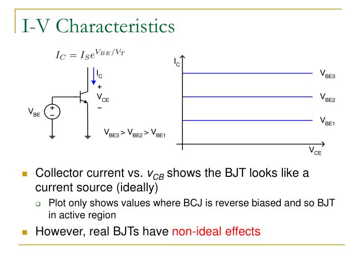 PPT - Bipolar Junction Transistors ( BJT ) PowerPoint Presentation - ID ...