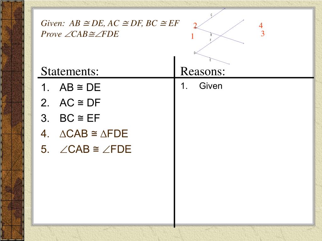 Ppt 4 5 Using Congruent Triangles Powerpoint Presentation Free