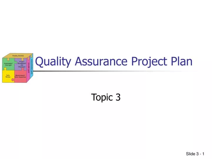 PPT - Quality Assurance Project Plan PowerPoint Presentation, free ...