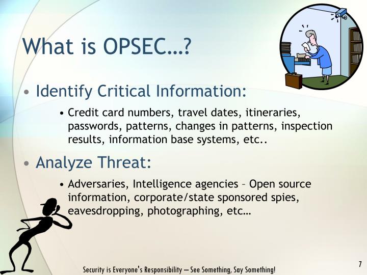 PPT - Introduction to Operations Security (OPSEC) PowerPoint ...