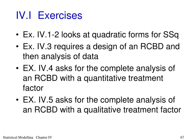 PPT - IV. Randomized Complete Block Design (RCBD) PowerPoint ...