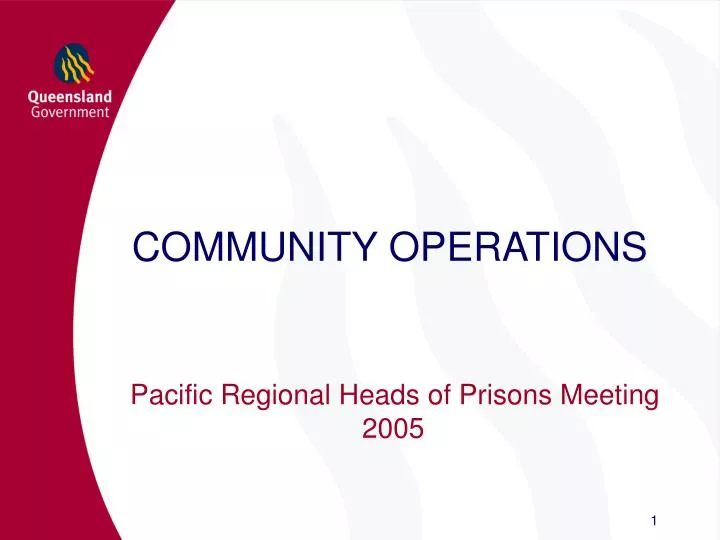PPT - COMMUNITY OPERATIONS PowerPoint Presentation, free download - ID ...