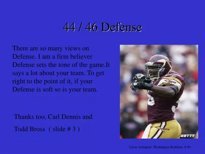 PPT - 44 / 46 Defense PowerPoint Presentation, free download - ID:6767699