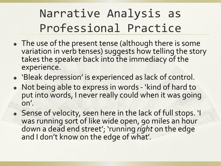 PPT - Narrative and Thematic Analysis PowerPoint Presentation - ID:6767751