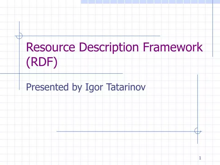 Ppt Resource Description Framework Rdf Powerpoint Presentation Free Download Id 6768076