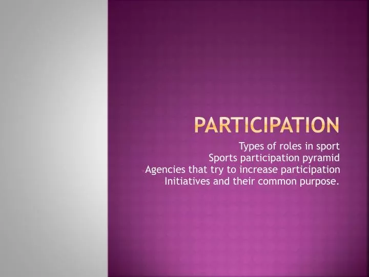 PPT - Participation PowerPoint Presentation, free download - ID:6768337