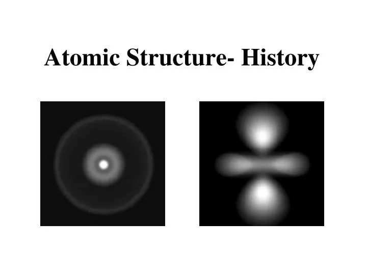 PPT - Atomic Structure- History PowerPoint Presentation, free download ...