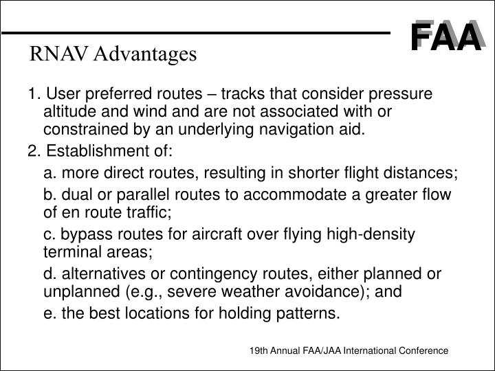 PPT - Required Navigation Performance (RNP), Area Navigation (RNAV ...