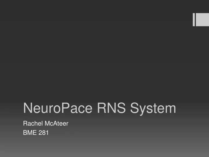 PPT - NeuroPace RNS System PowerPoint Presentation, free download - ID ...