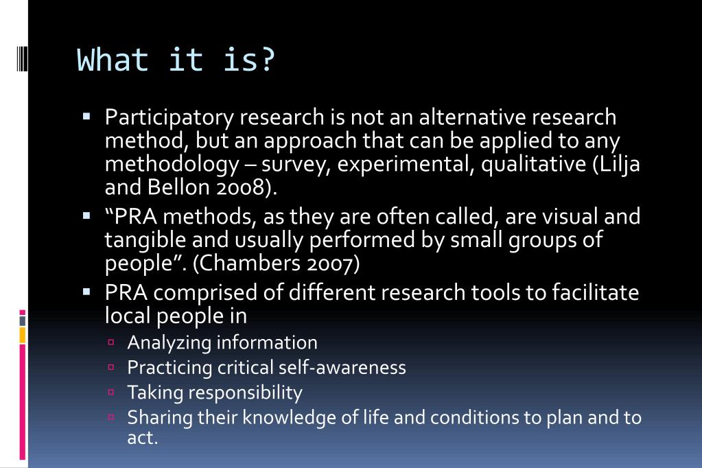 PPT - Participatory Rural Appraisal PowerPoint Presentation, free ...
