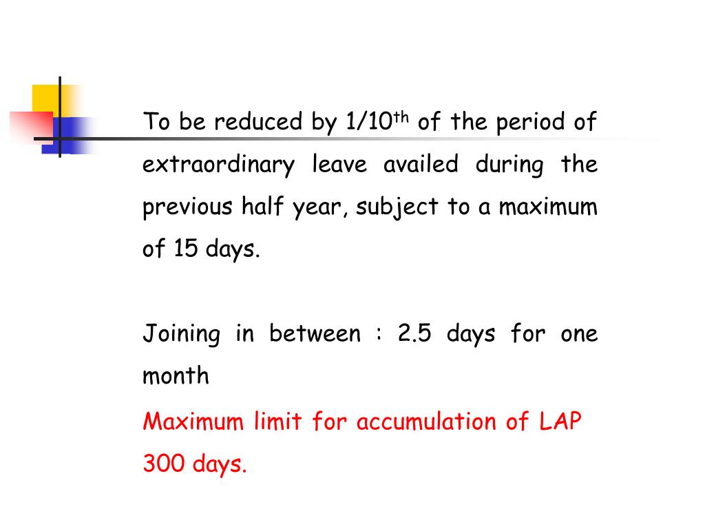 PPT - RAILWAY SERVICES ( LIBERALISED LEAVE) RULES 1949 PowerPoint ...