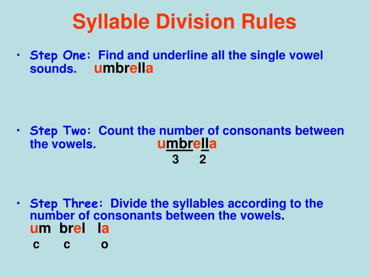 PPT - CLOVER and Syllable Division PowerPoint Presentation - ID:6769529