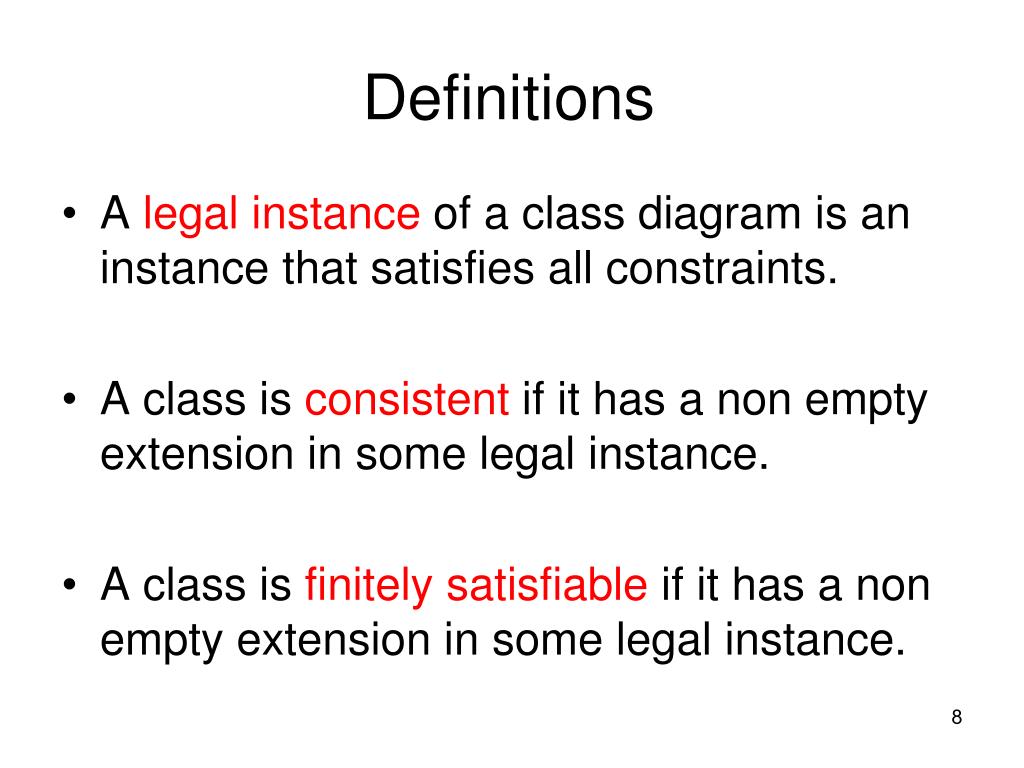 Ppt Efficient Reasoning On Finite Satisfiability In Uml Class Diagrams Powerpoint Presentation