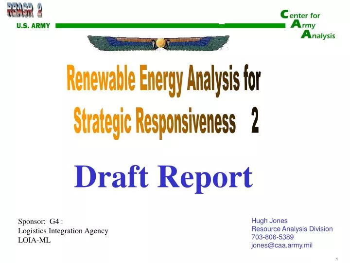 PPT - Draft Report PowerPoint Presentation, free download - ID:6772140