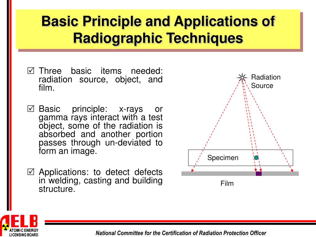 PPT - RADIATION SAFETY PROCEDURES IN INDUSTRIAL RADIOGRAPHY PowerPoint ...