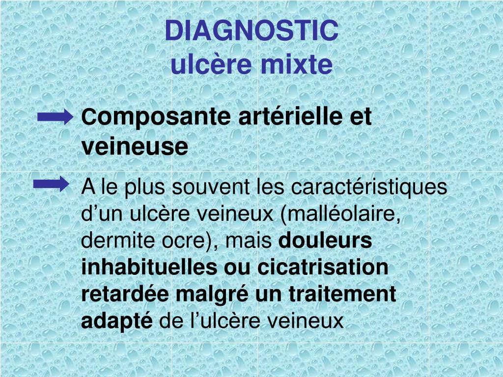 PPT - ULCERES DE JAMBE: causes, physiopathologie et diagnostic ...