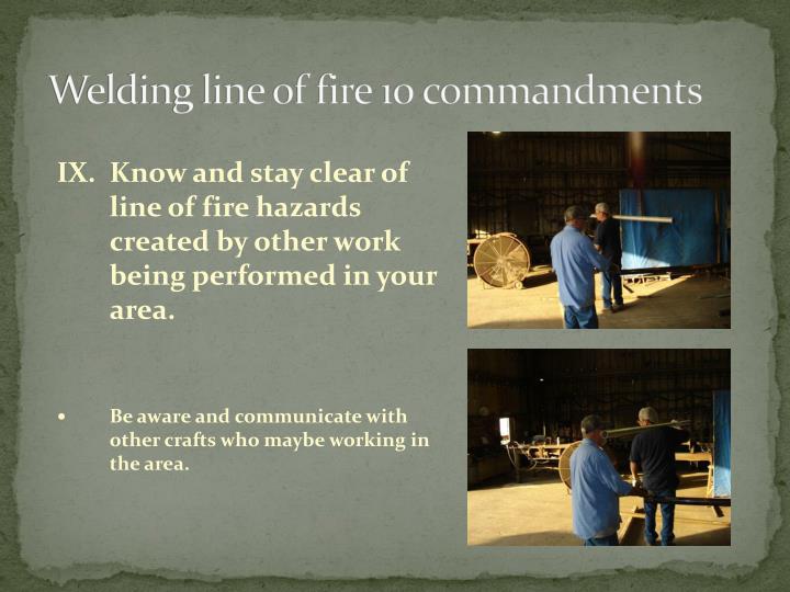 PPT - Line of fire 10 commandments PowerPoint Presentation - ID:6773372
