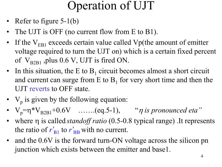 PPT - Unijunction Transistor PowerPoint Presentation - ID:6774036