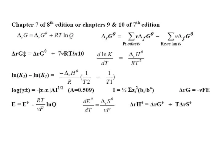 PPT - Nernst equation PowerPoint Presentation, free download - ID:6775484