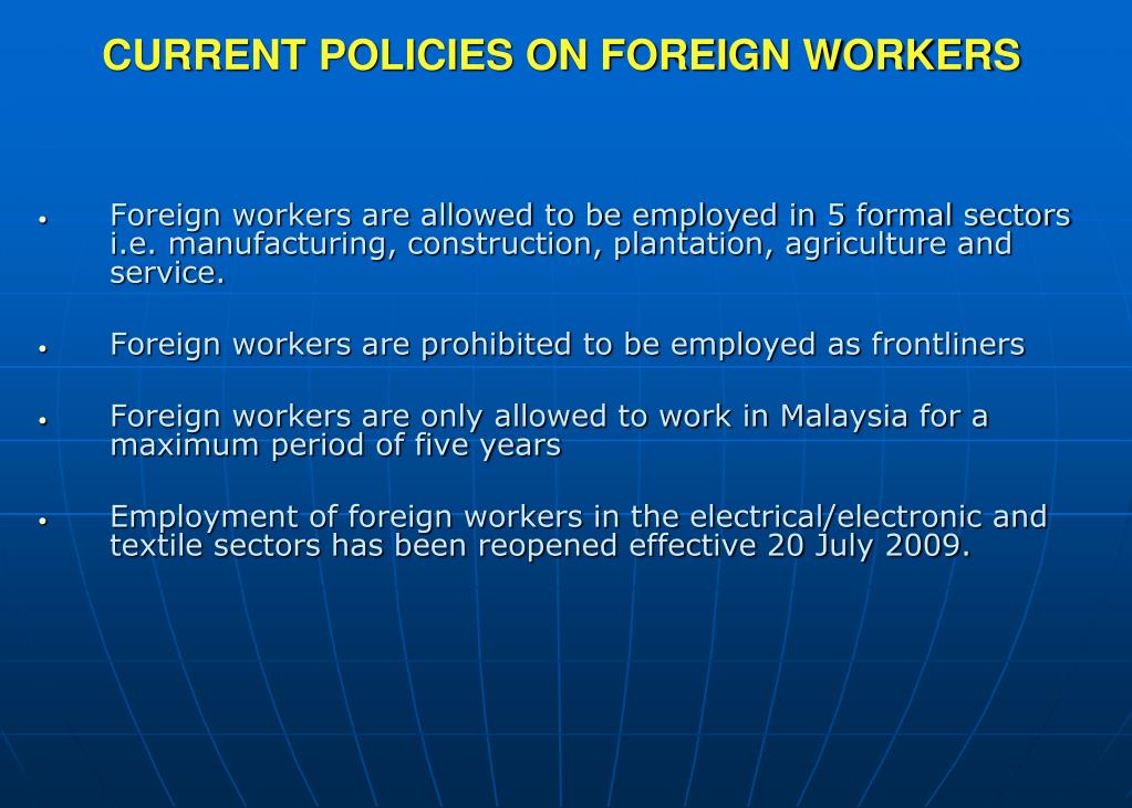 PPT - FOREIGN WORKERS DIVISION IMMIGRATION DEPARTMENT PowerPoint ...