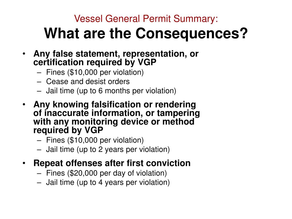 PPT - Vessel General Permit Compliance Guidance Manual Training ...