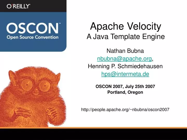 PPT - Apache Velocity A Java Template Engine PowerPoint Presentation ...