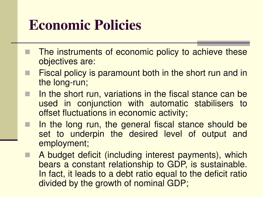 PPT - New Economics for Sustainable Growth: Theoretical Framework ...
