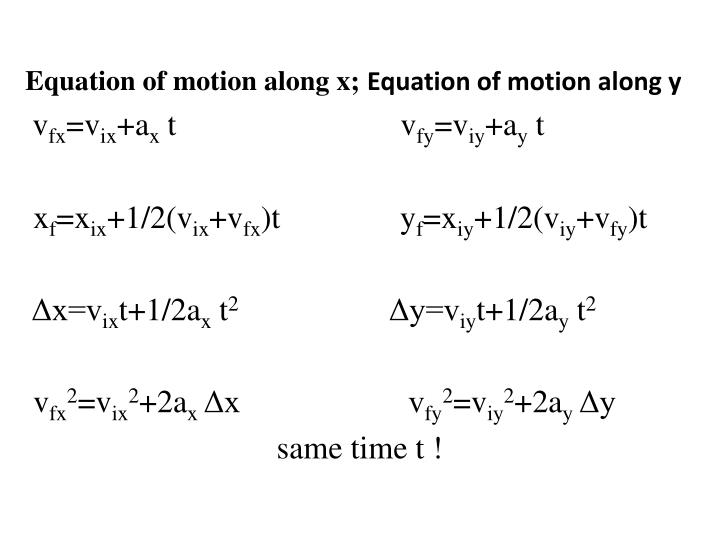 PPT - 4 Tow-Dimensional Kinematics 4-1 Motion in Two Dimensions ...