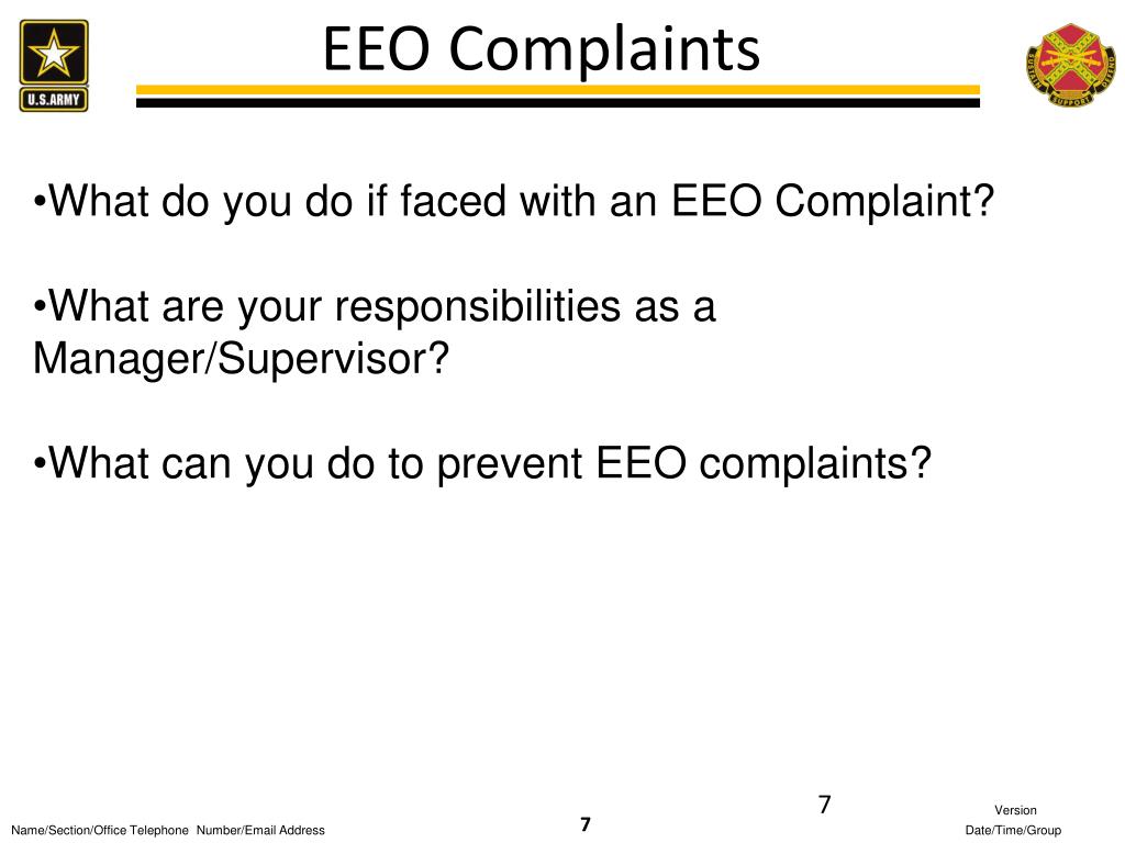 PPT - Equal Employment Opportunity For Supervisors Jennifer S. Thompson ...